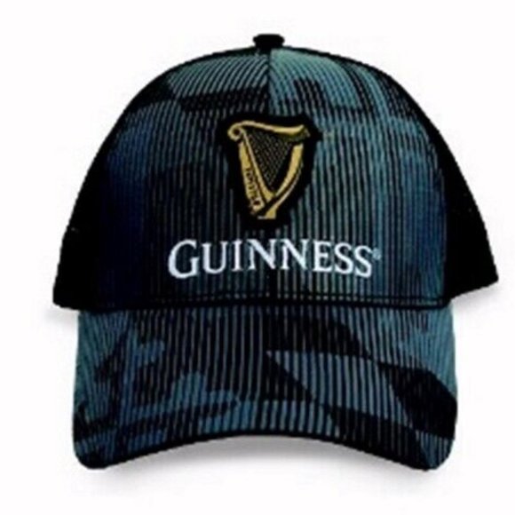Guinness | Accessories | Guinness Ghost Mesh Back Embroidered Cap Hat ...